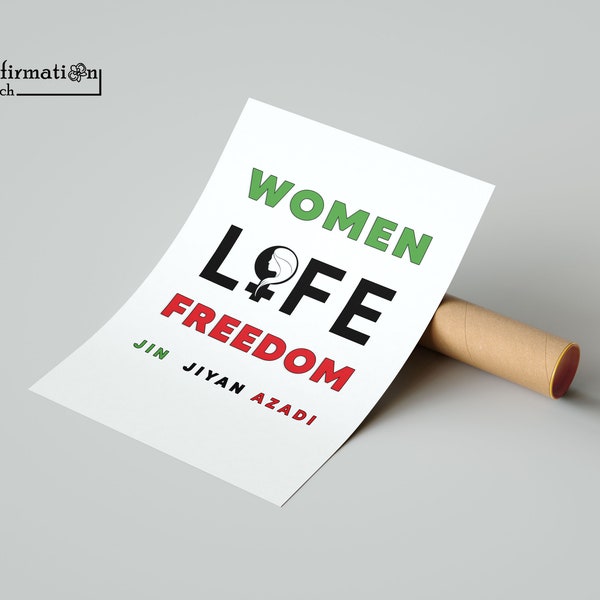 Women Life Freedom Poster - Etsy