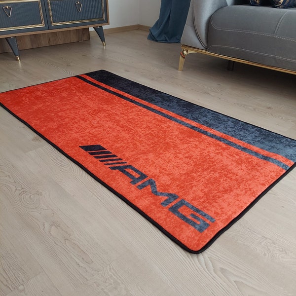 Mercedes Car Rug - Etsy