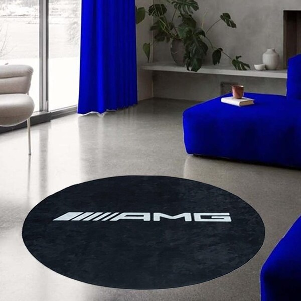 Mercedes Car Rug - Etsy