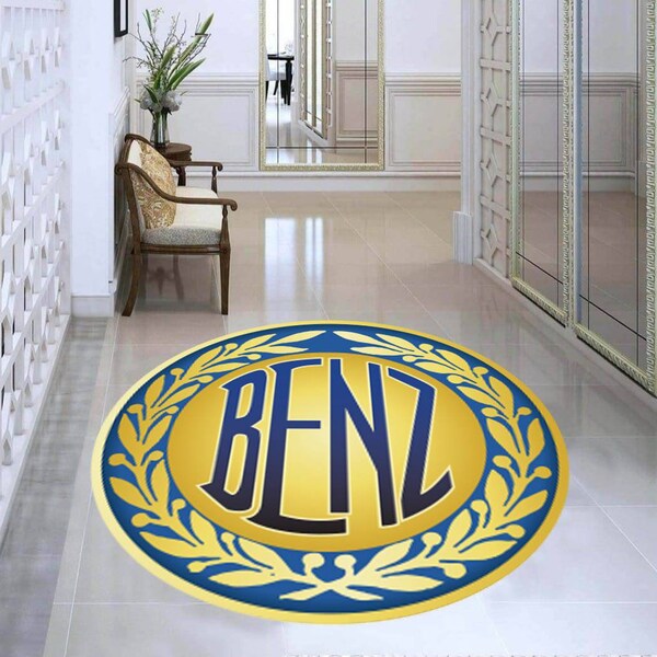 Mercedes Car Rug - Etsy