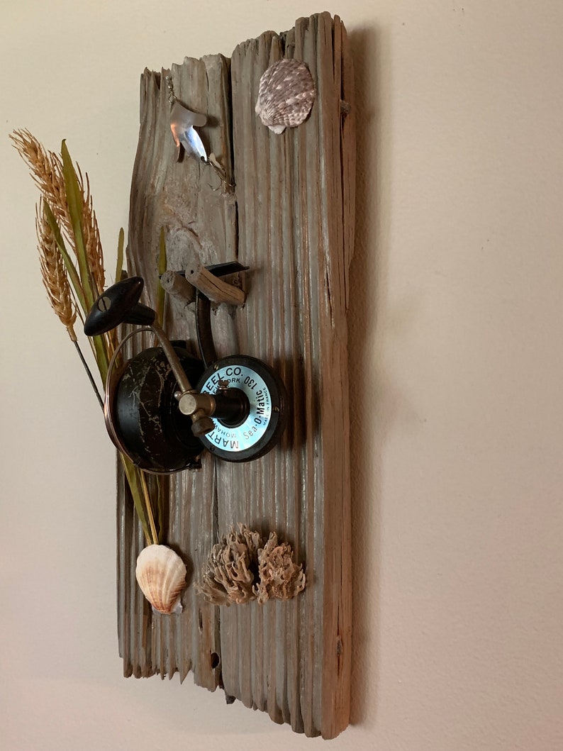 Vintage Fishing Tackle Decor - Etsy