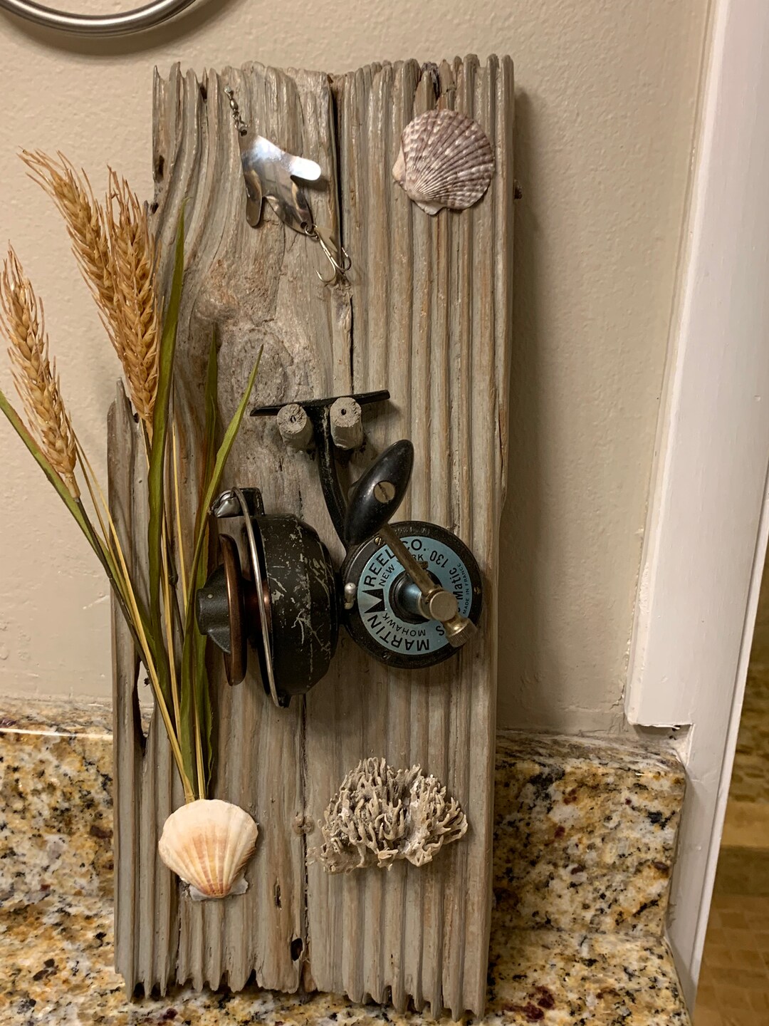 Vintage Fishing Tackle Decor - Etsy