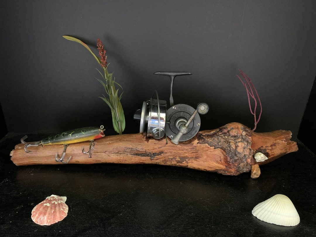 Unique Tackle Decor, One of a Kind, Man Cave Item for Beach House ...