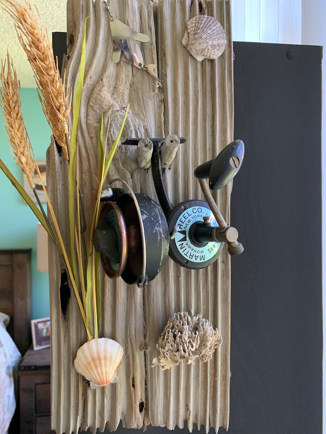 Vintage Fishing Tackle Decor - Etsy