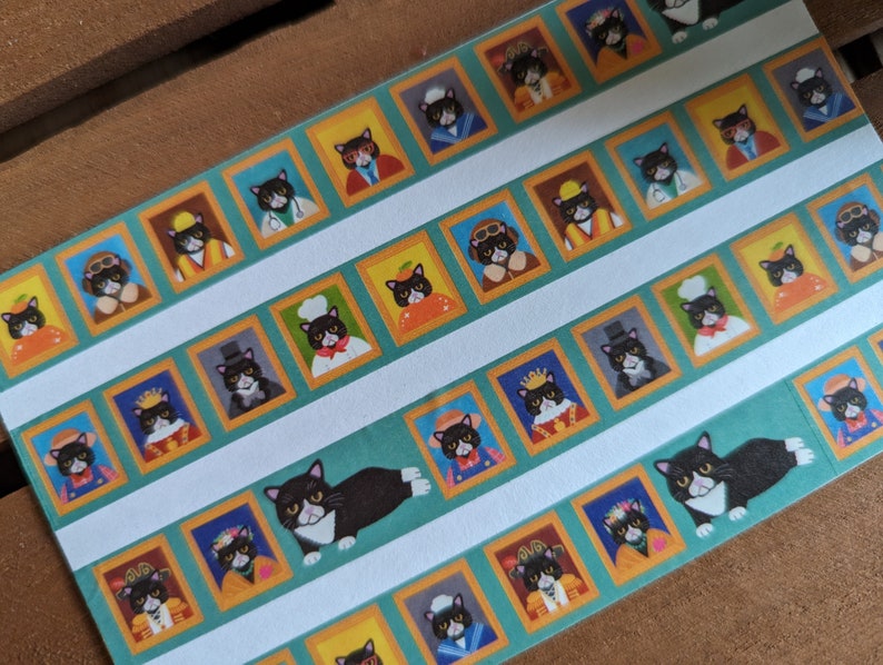 Pepe the Cat Washi Tape | Kawaii Frames Illustrated Decorative Planner ...