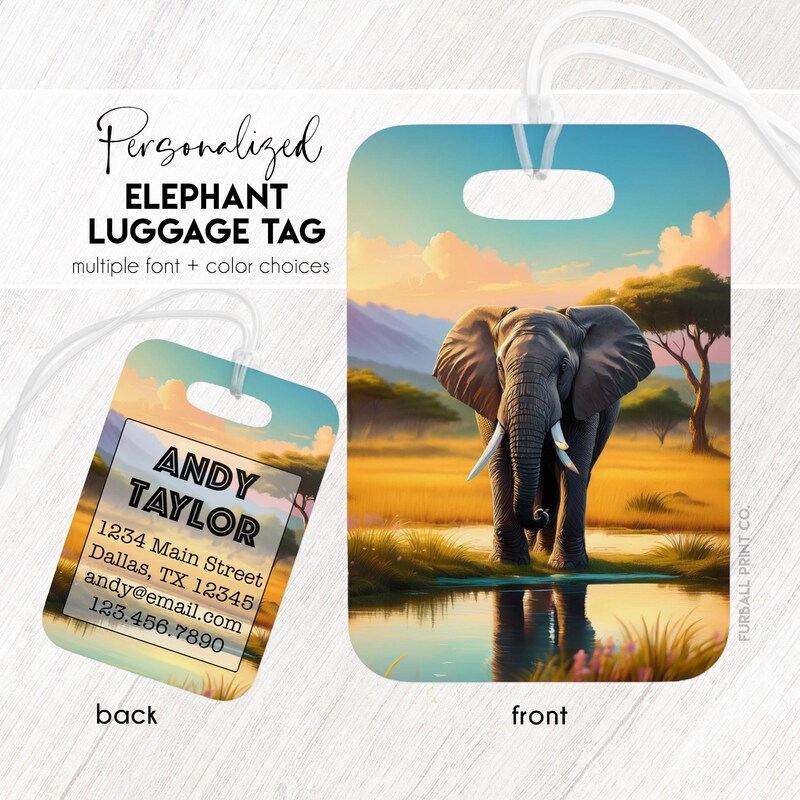 Elephant Gift Tags - 60+ Gift Ideas for 2025