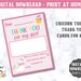 Printable Unicorn Thank You Cards for Kids - Fill in the Blank Thank ...