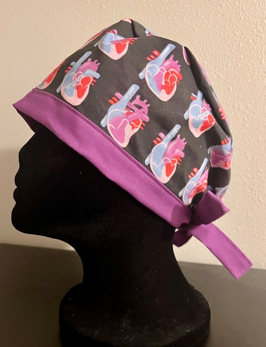 Congenital Heart Defects Scrub Cap, Anatomical Hearts, Surgical OR ...