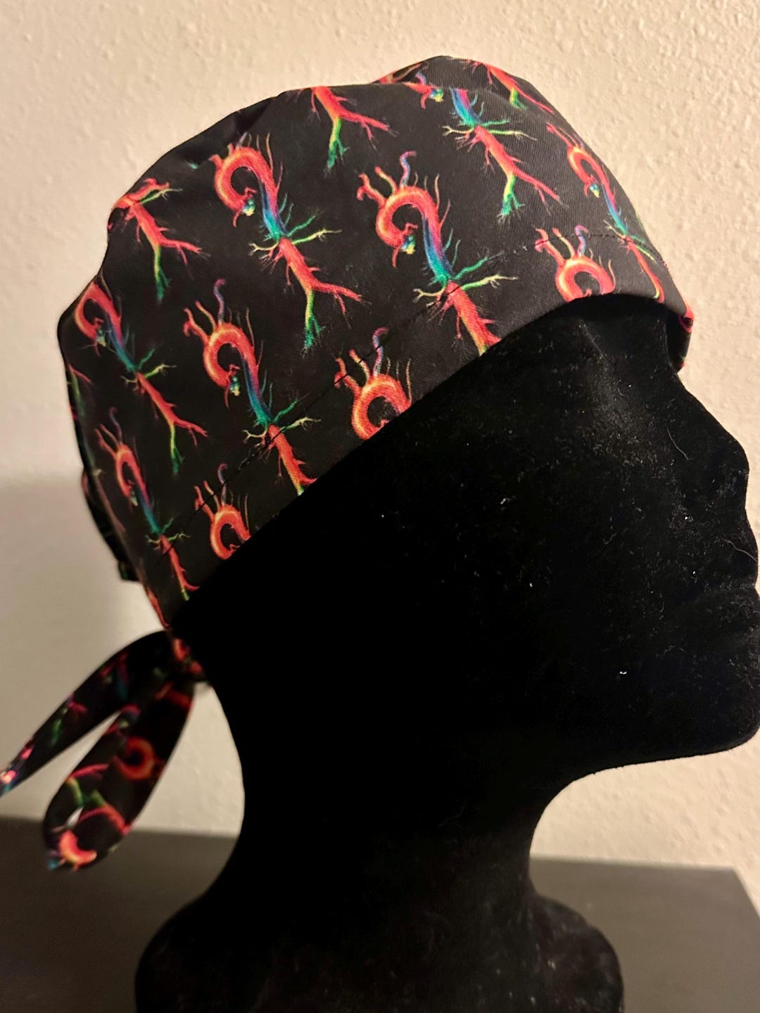 Aorta Scrub Cap, Aortic Heart Artery Pixie Scrub Cap, Ascending ...