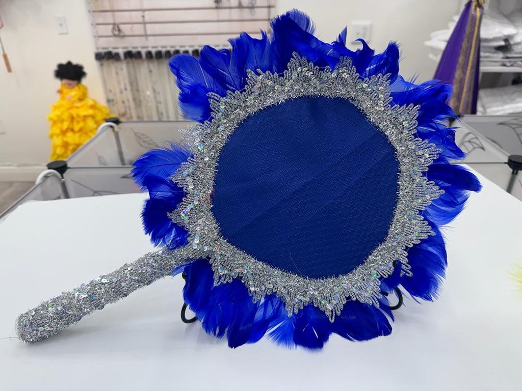 Abanico Oshun Yemaya or Oya Hand Fan - Etsy