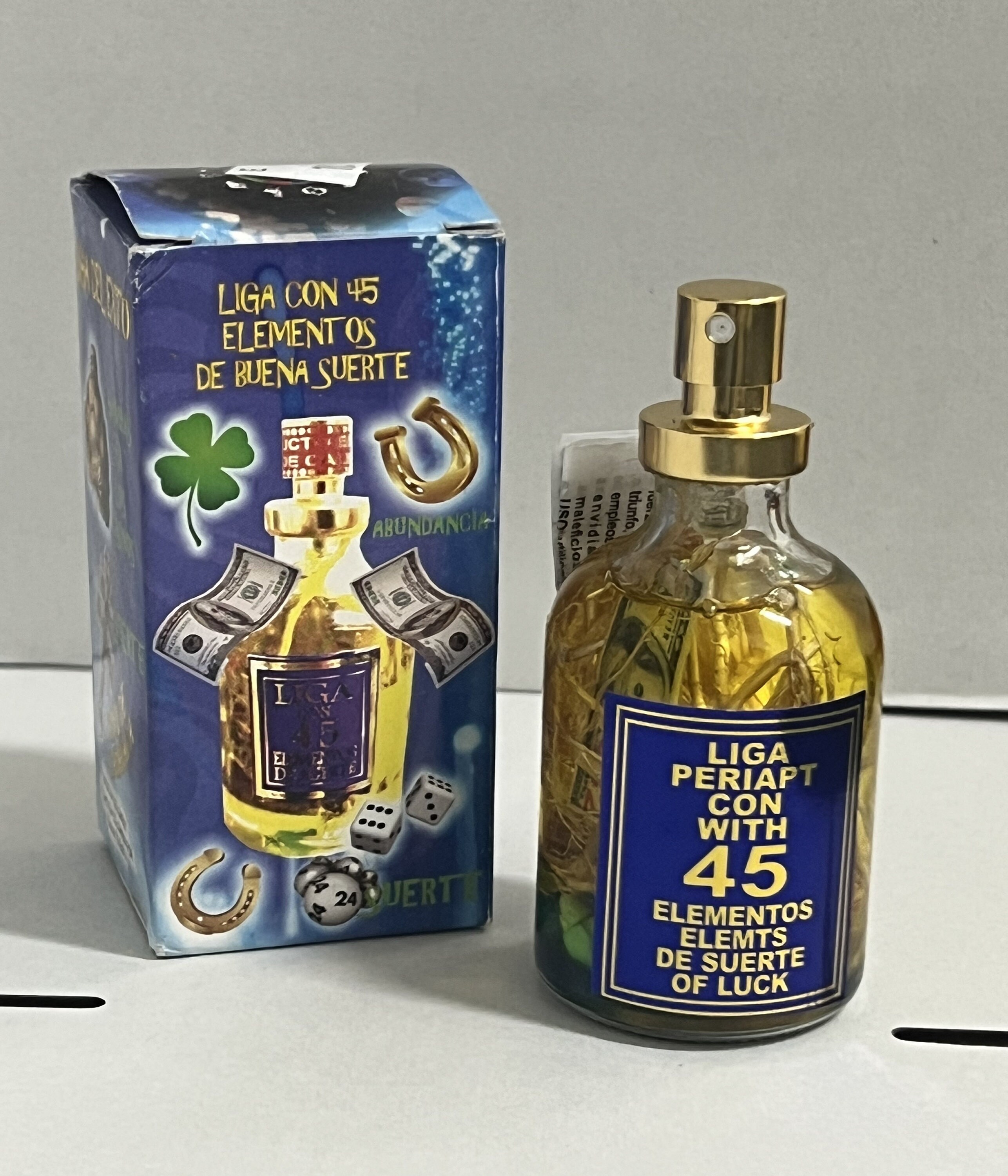 Buena Suerte Perfume Aceite, 45 Elements of Good Luck Oil Liga Con 45 ...