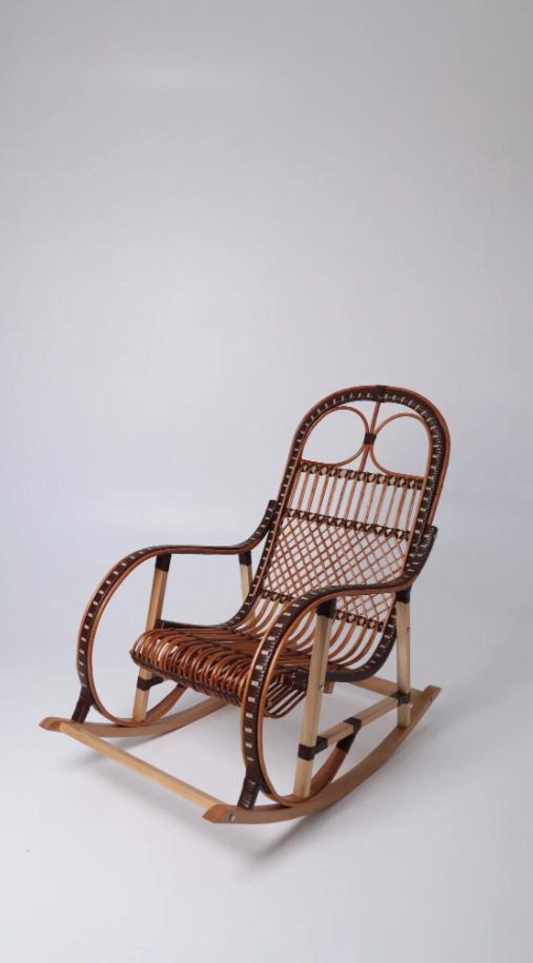 Rattan Rocking Chair, Wicker Rocking Chair, Willow Rocking Chair ...