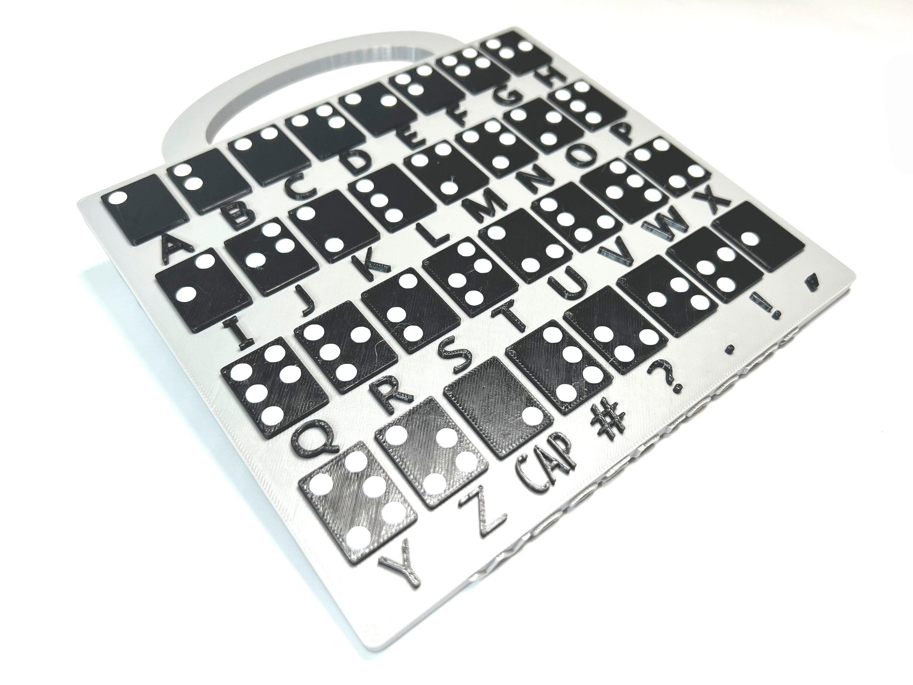 Portable Braille Alphabet Board - Etsy