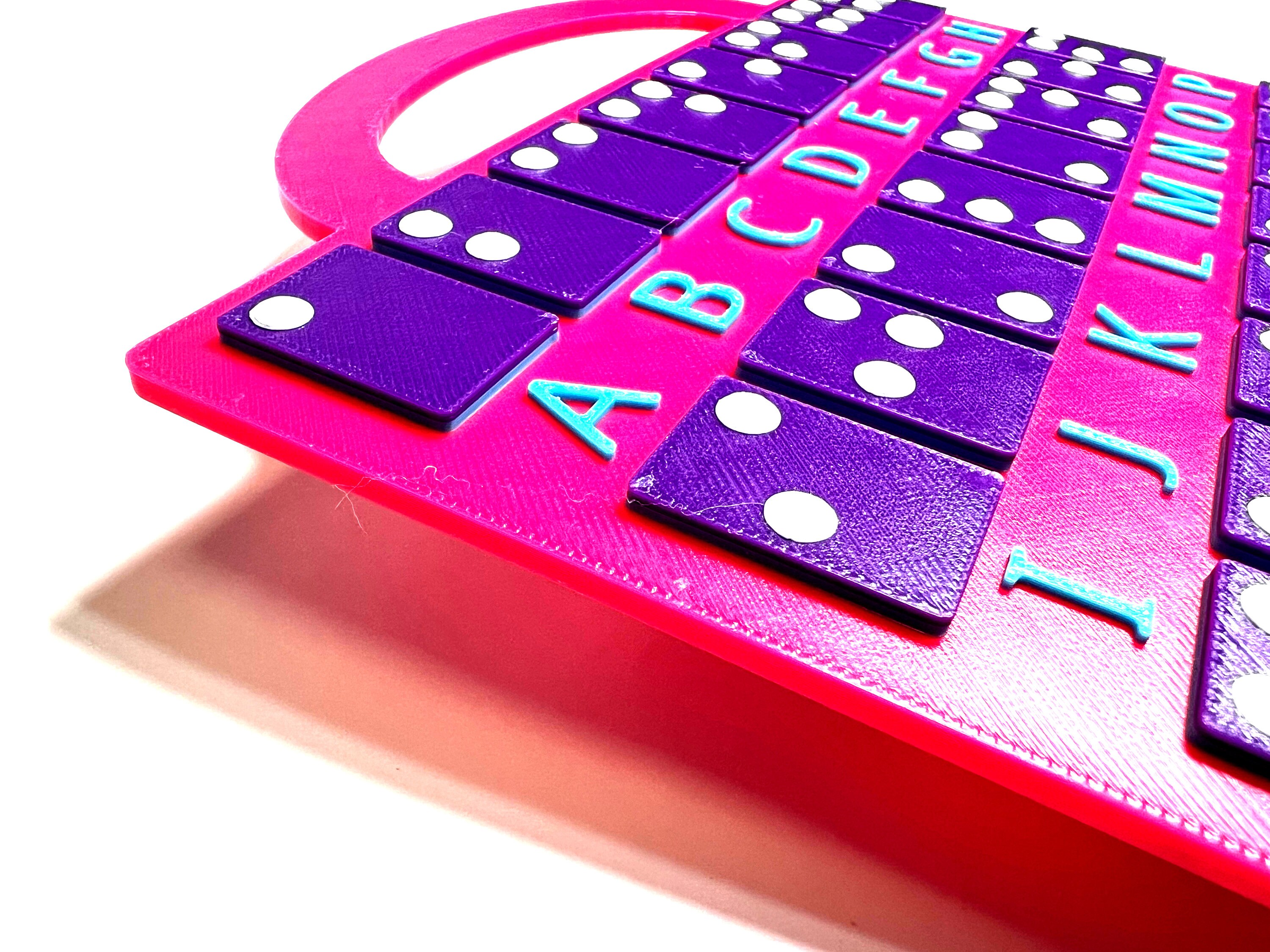 Portable Braille Alphabet Board - Etsy