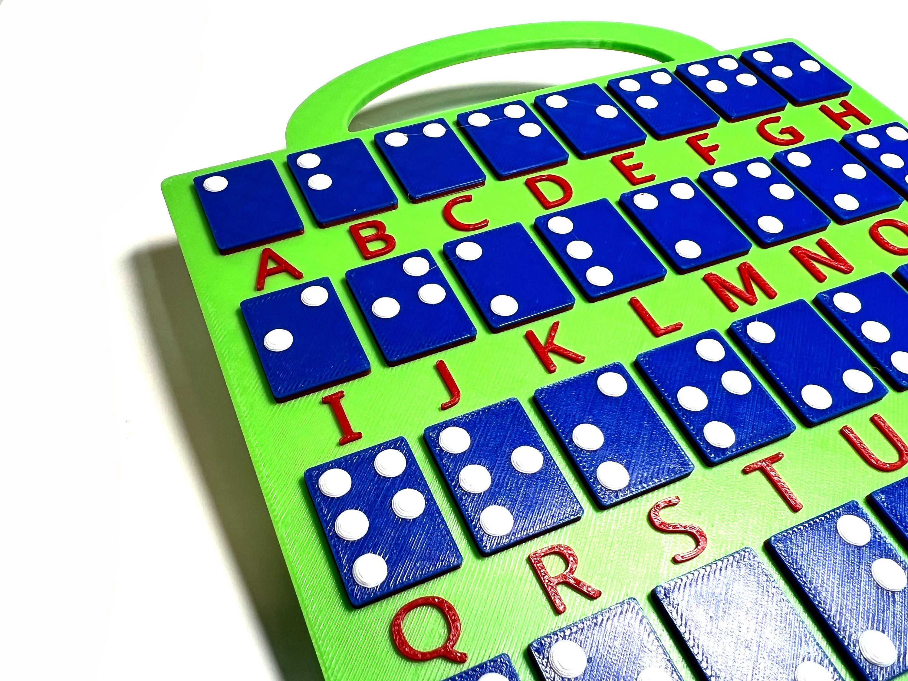 Portable Braille Alphabet Board - Etsy