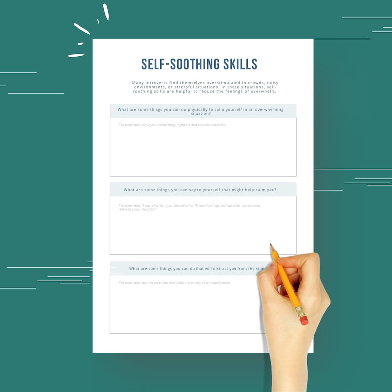 The Introverts Coping Planner | Introvert Journal | Gift for Introverts ...