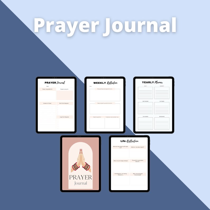 Prayer Journal Gratitude Journal Coaching Tools Prayer - Etsy