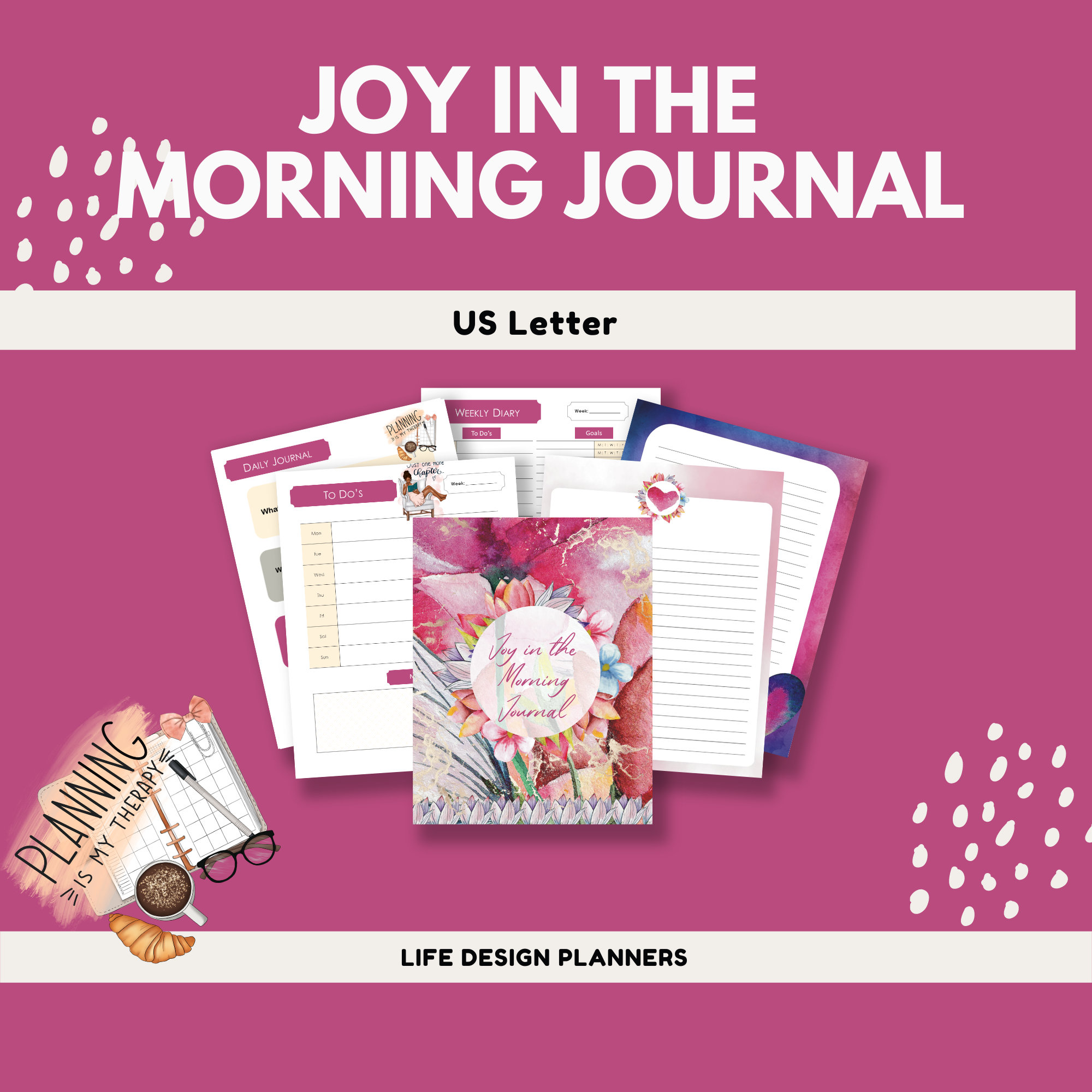 Morning Journal | Printable Morning Routine | Morning Routine | Morning ...