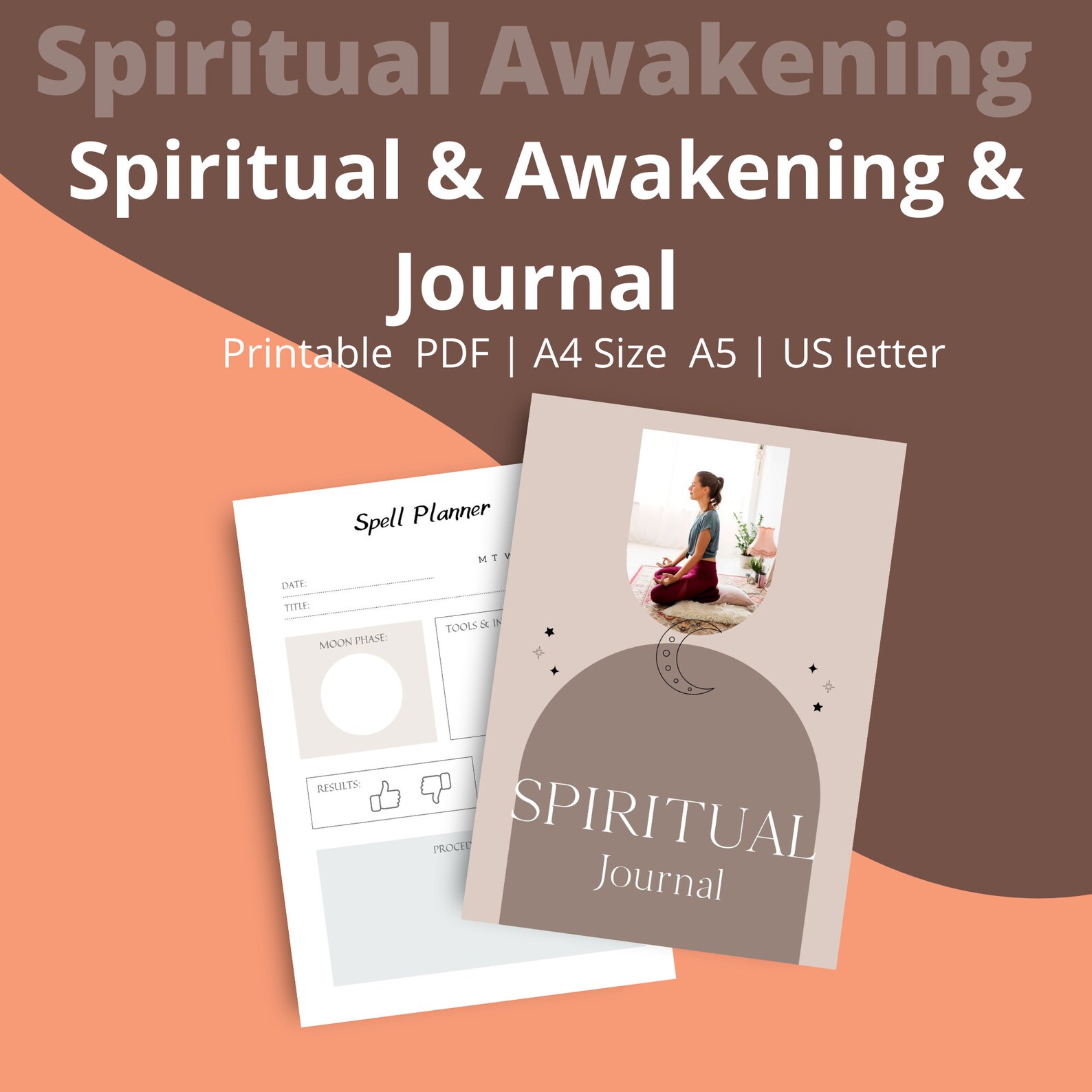 Spiritual and Awakening Journal | Manifest Journal | Dream Journal ...