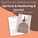 Spiritual and Awakening Journal Manifest Journal Dream Journal Planner ...
