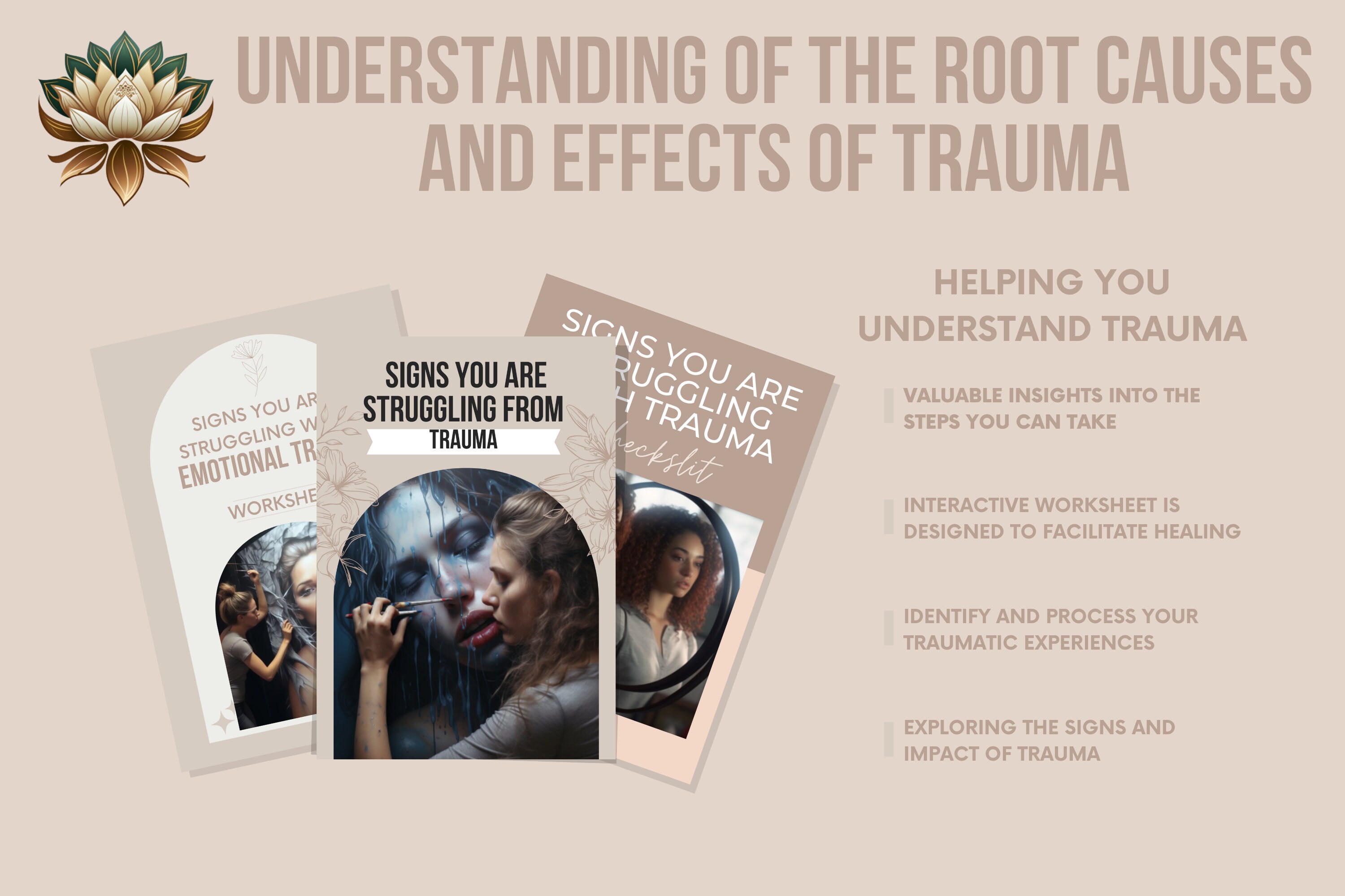Trauma Support Bundle: Conquer PTSD, Emotional Distress, & Triggers ...