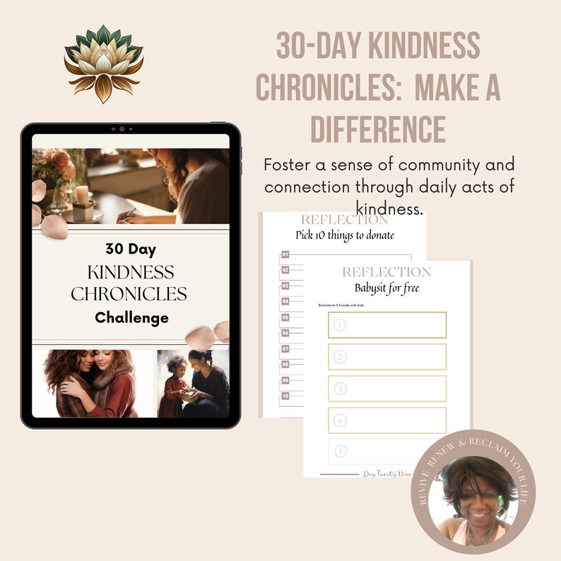 30-day Kindness Challenge: Spread Positivity | Make a Difference | Acts ...