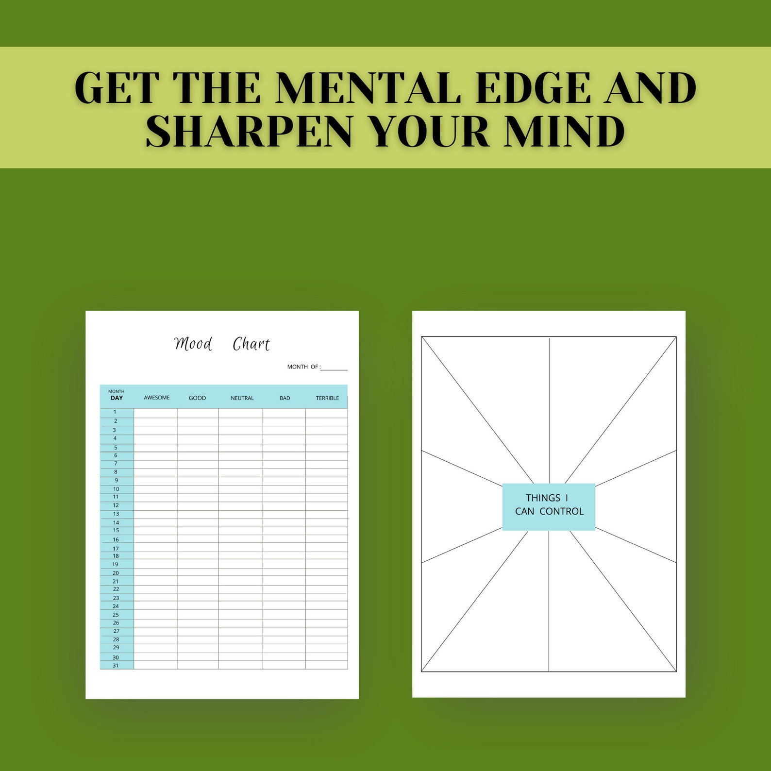 Anger Management Journal Anger Tracker Mental Health Journal Instant ...