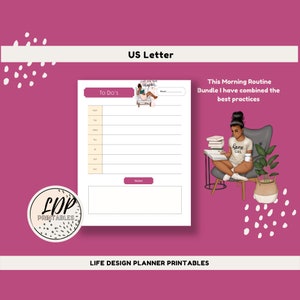 Morning Journal | Printable Morning Routine | Morning Routine | Morning ...