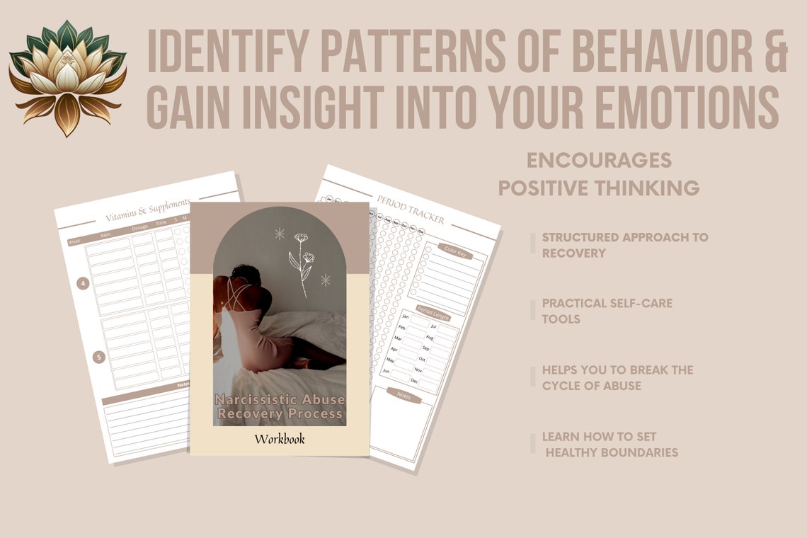 Step-by-step Narcissistic Abuse Recovery Workbook, Self Help for Domestic Violence Survivors ...