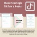 Tiktok Planner | Tiktok Journal | Tiktok Checklist | Journal | Instant ...