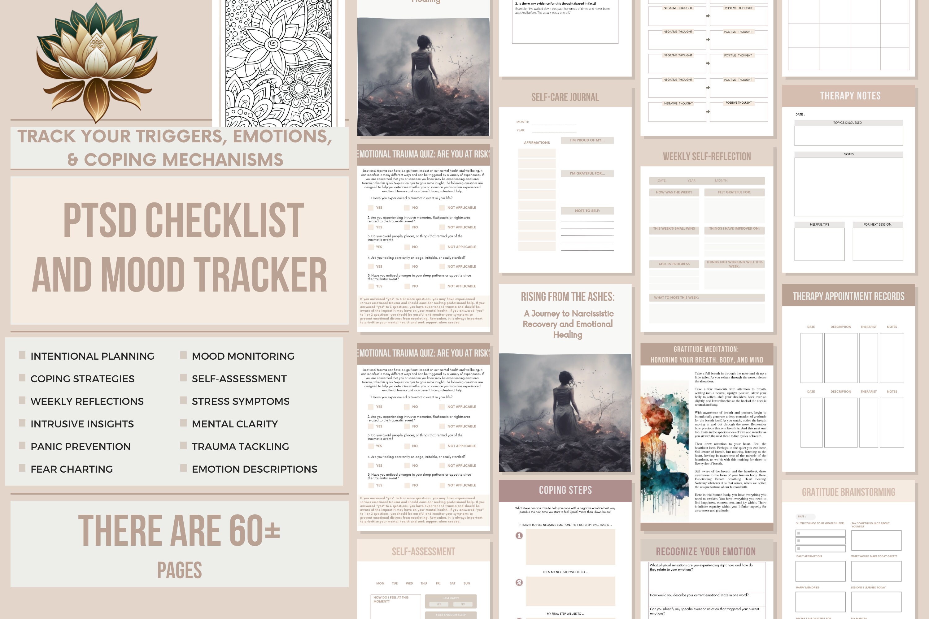Abuse Survivor Workbook: Narc-free Emotional Healing. I Survived Abuse ...