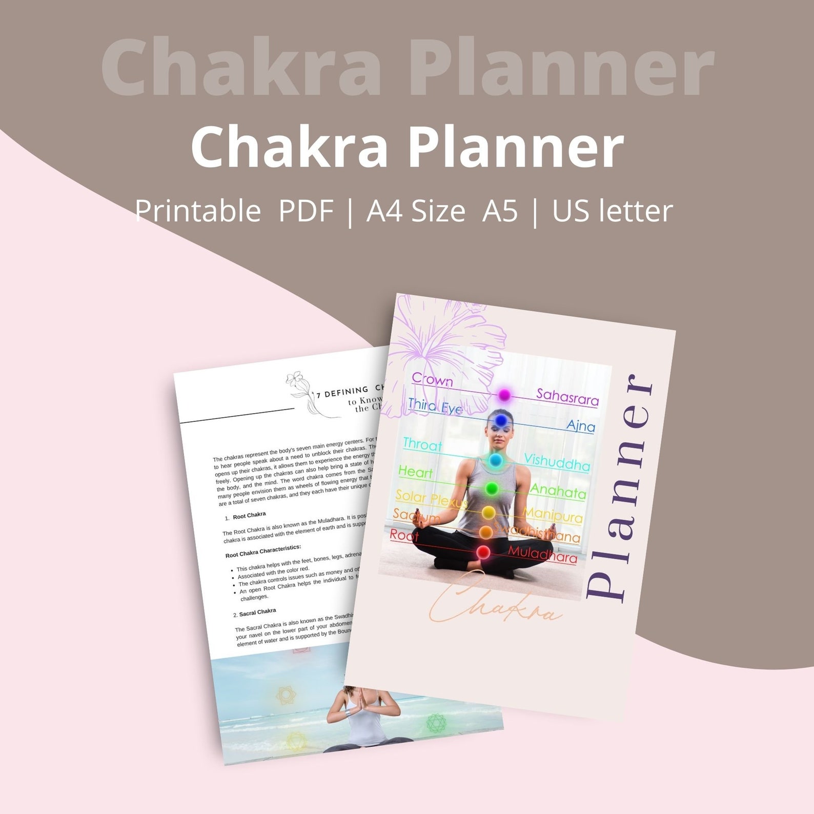 Chakra Planner | Chakra Healing | Coaching Tools| Chakra Journal ...