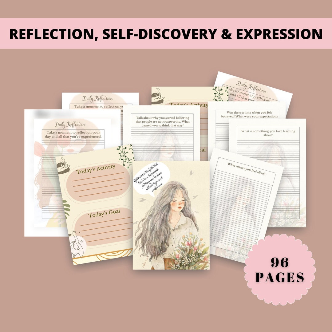 Women's Self-discovery Journal: 30 Prompts for Writing Your Unique ...