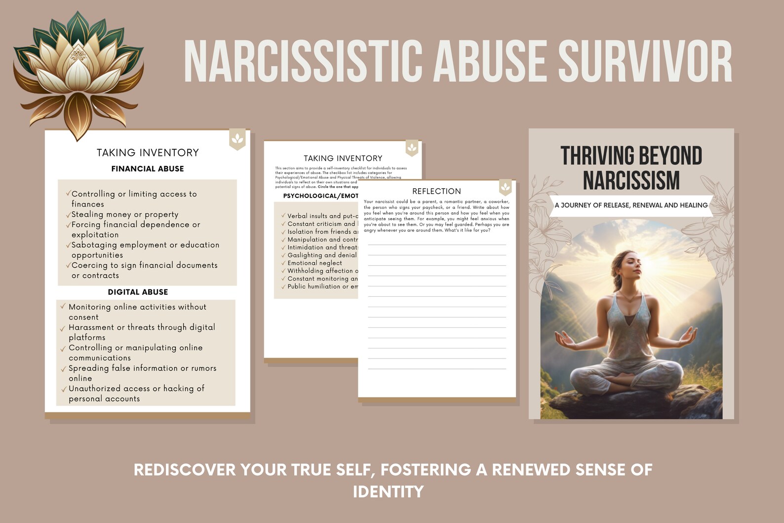 Thrive Beyond Narcissism: Healing Journey. Abuse Survivor. Emotional ...
