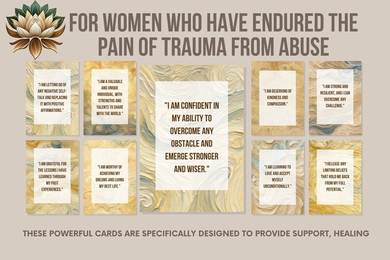 Empower, Heal & Grow: Self-compassion Card Deck for Narcissistic Trauma ...