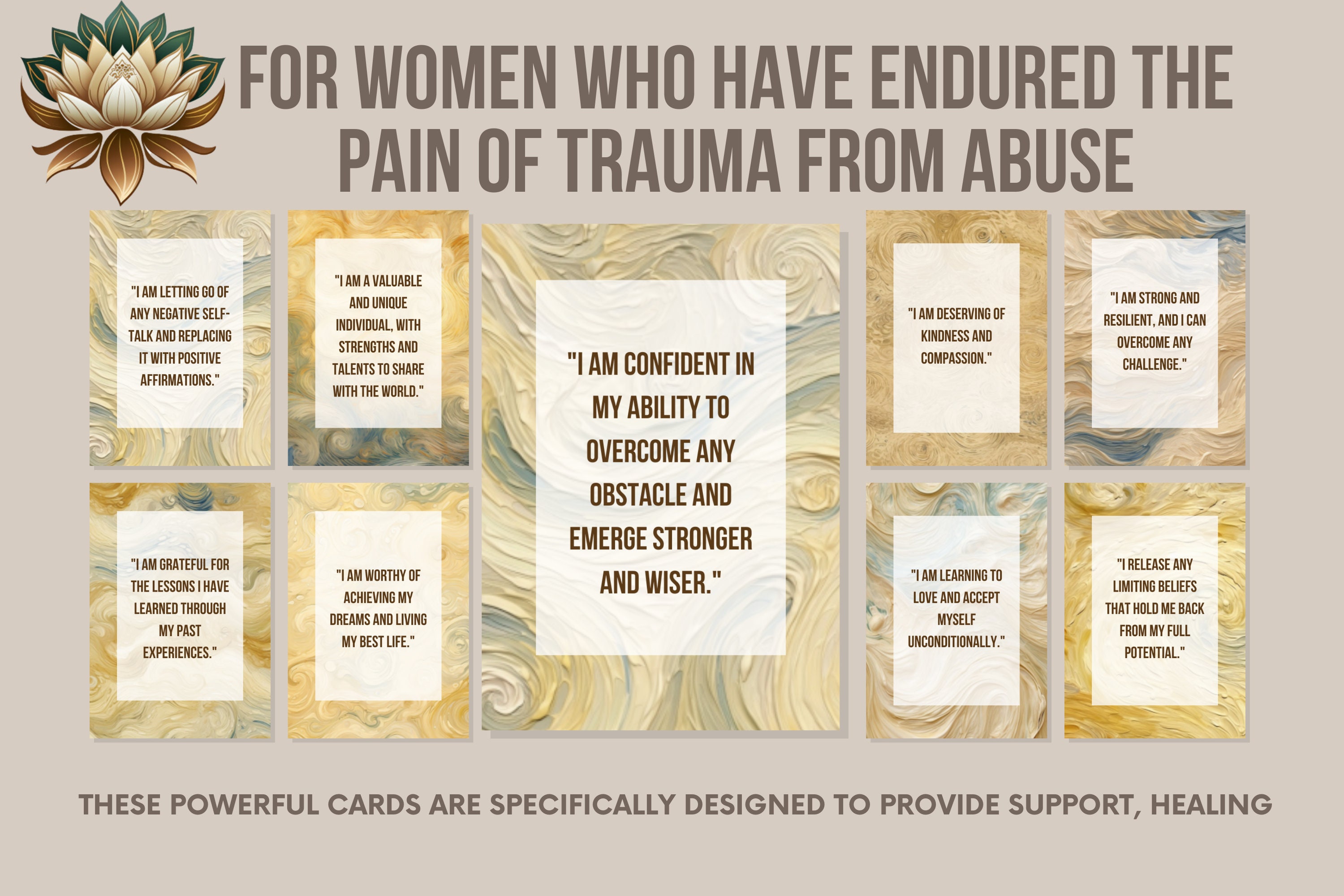 Empower, Heal & Grow: Self-compassion Card Deck for Narcissistic Trauma ...