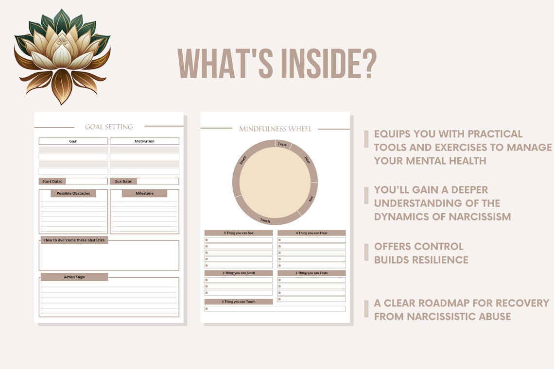 Step-by-step Narcissistic Abuse Recovery Workbook, Self Help for Domestic Violence Survivors ...