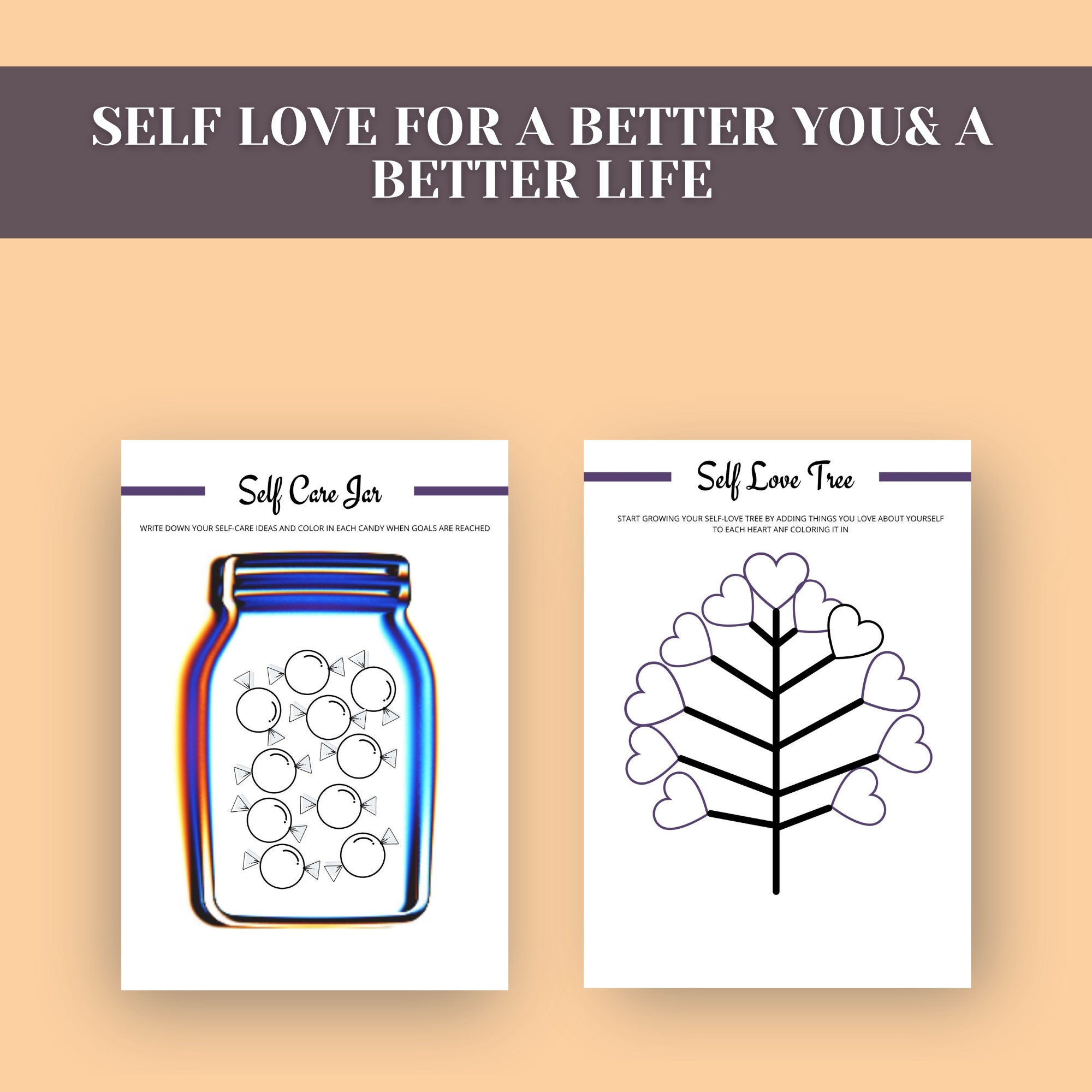 The Power of Self Love | Self Love Journal | Self Care Journal| Journal ...