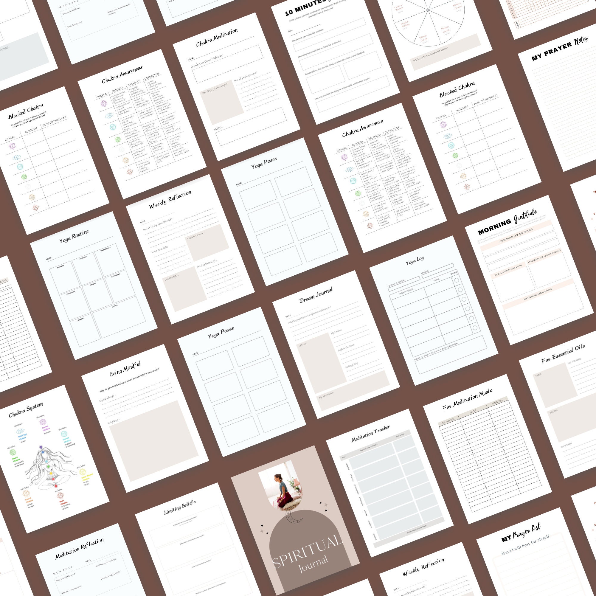 Spiritual and Awakening Journal Manifest Journal Dream Journal Planner ...