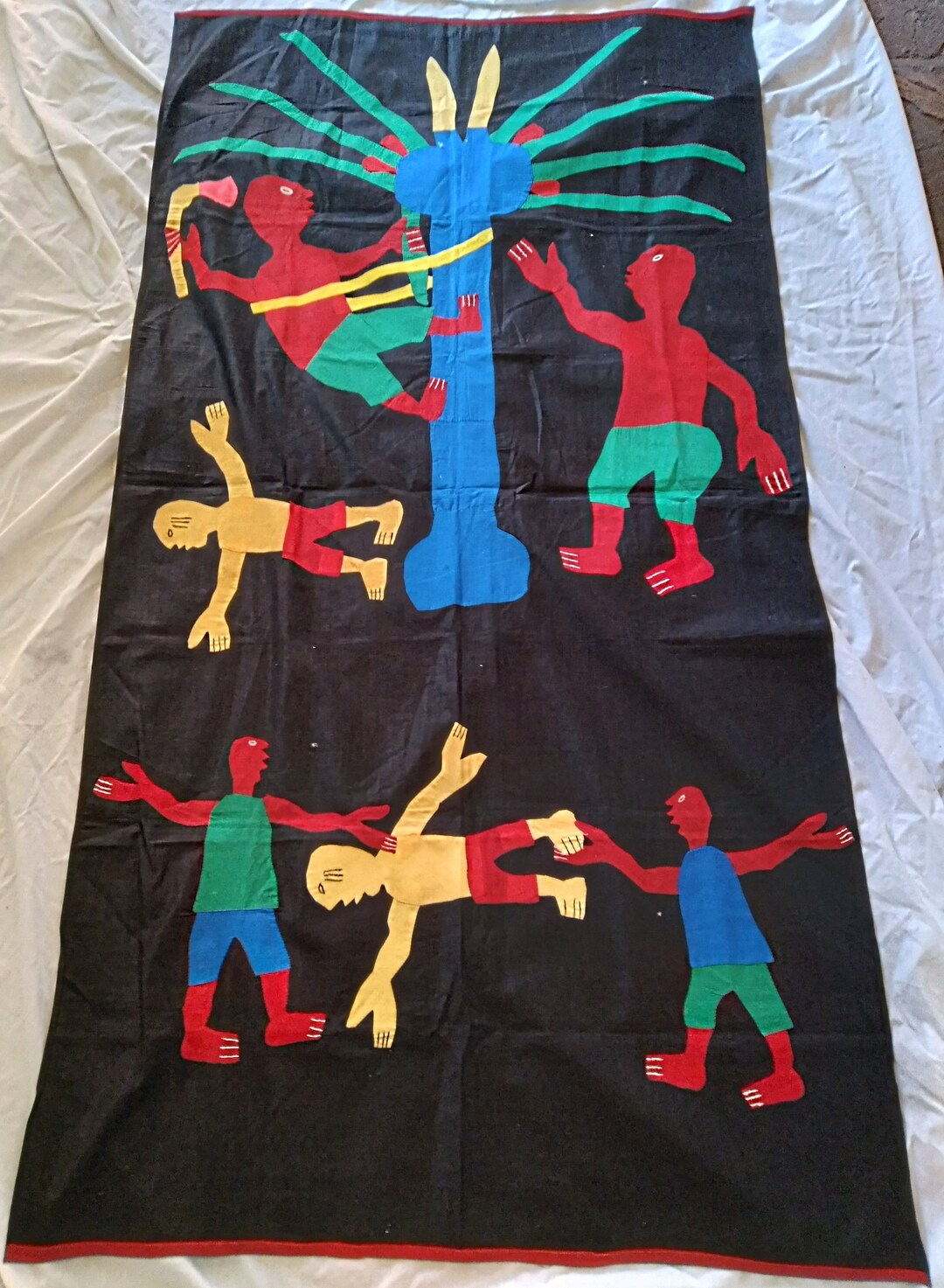 Africa Vintage Asafo Militia Flag - Etsy