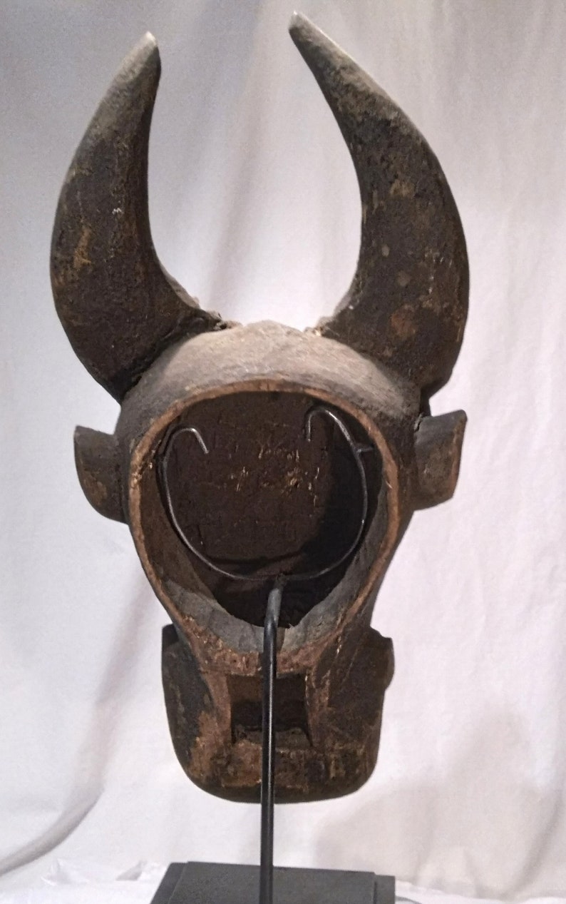 Africa Antique Cameroons Buffalo Mask - Etsy
