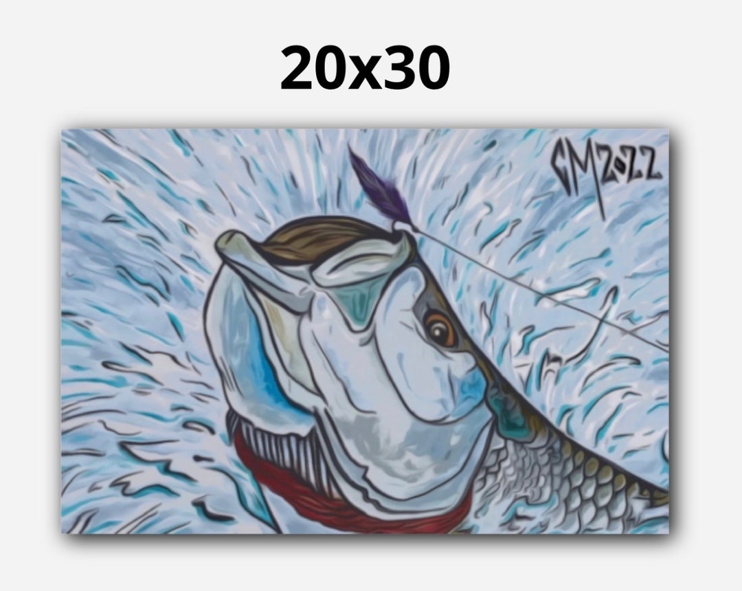 TARPON FLY Print - Etsy