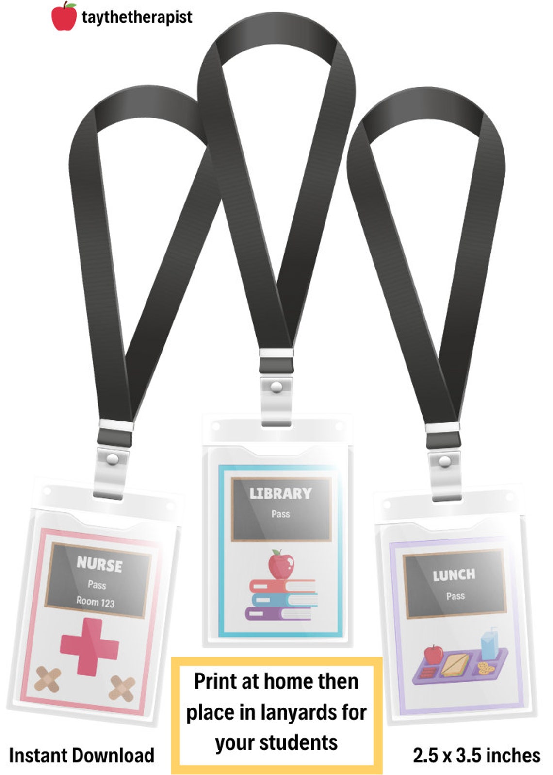 Classroom Hall Passes for Teachers, Printable and Custom Hall Passes ...