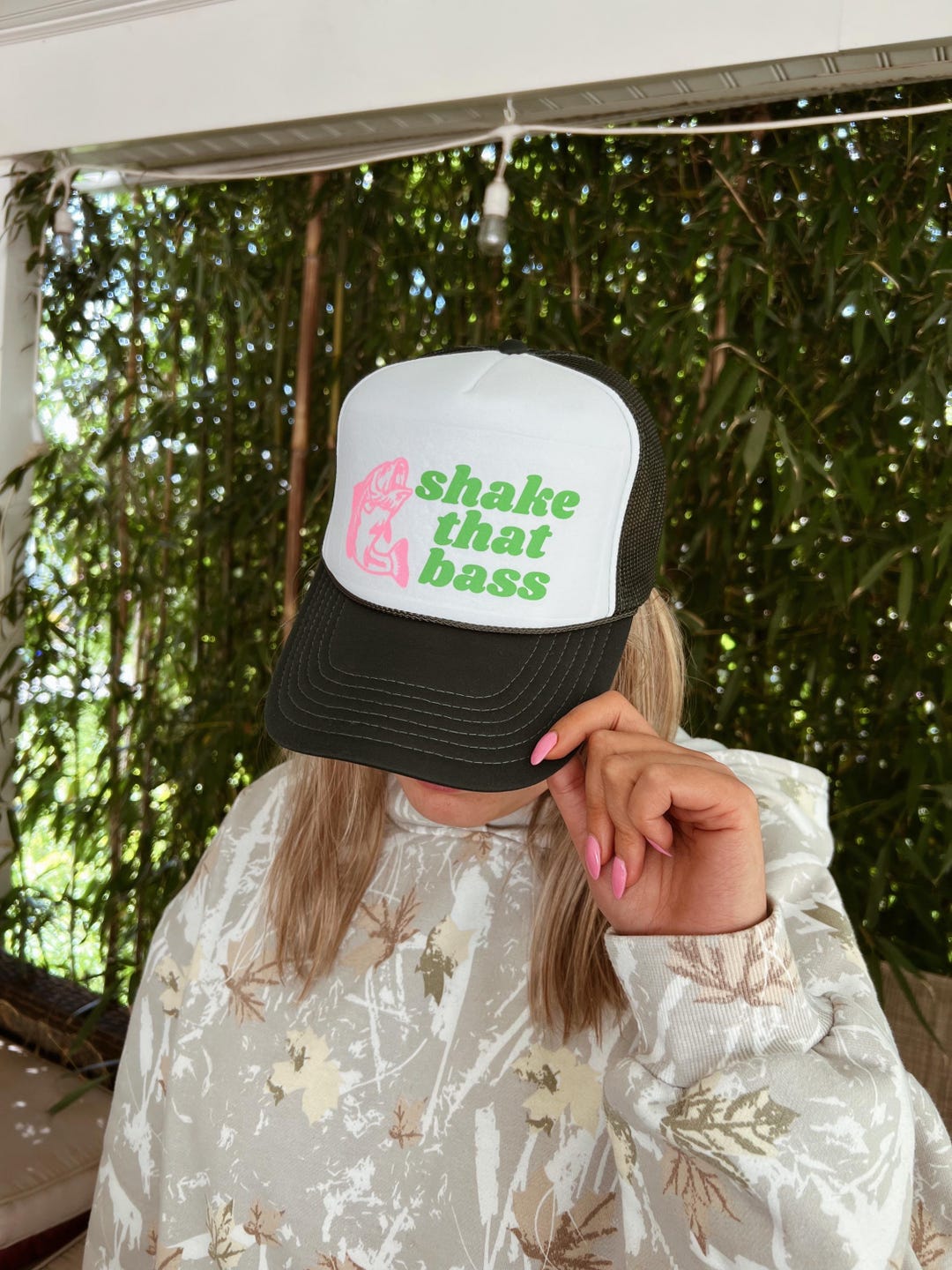 Shake That Bass Customizable Trucker Hat - Etsy