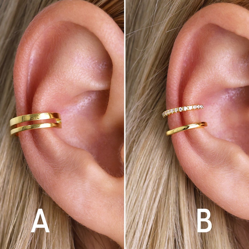 Double Ear Piercing - Etsy