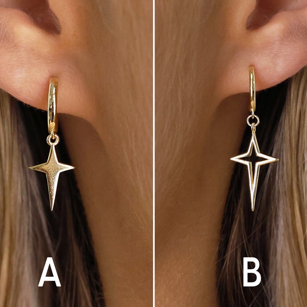 Star Earrings - Etsy