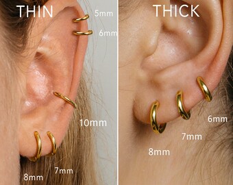 Second Hole Earrings | Etsy