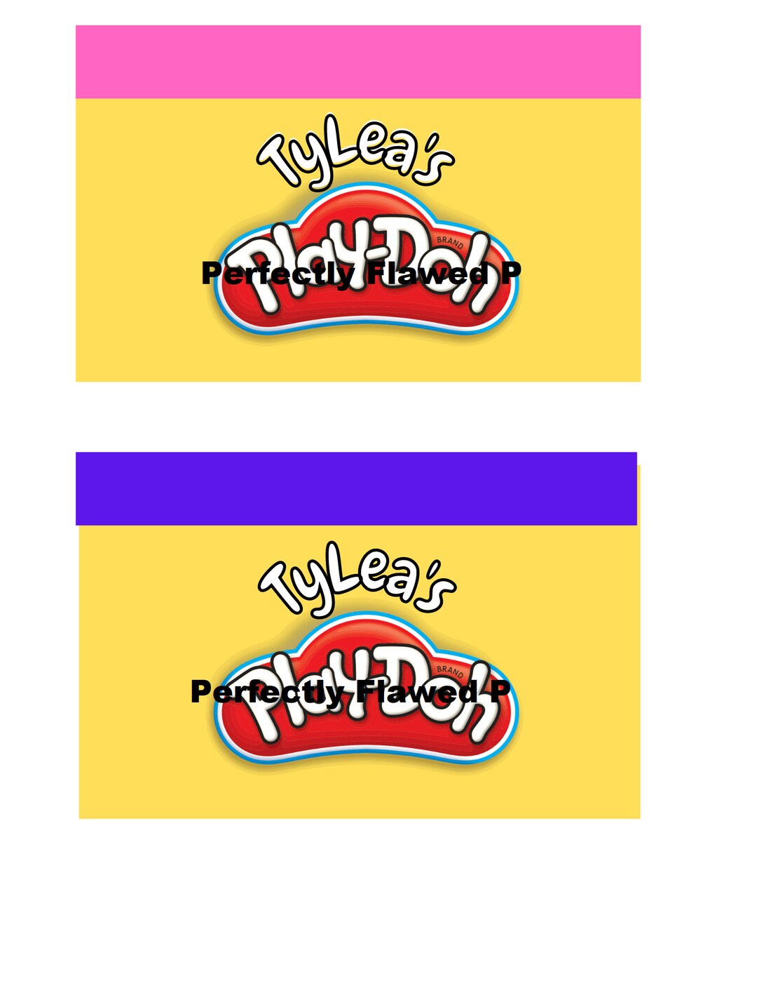 Play Doh Candy Box - Etsy