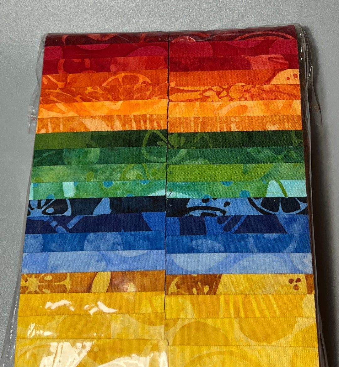 Batik Strip Pak "rise and Shine" Island Strips Pack by Island Batiks ∙ ...