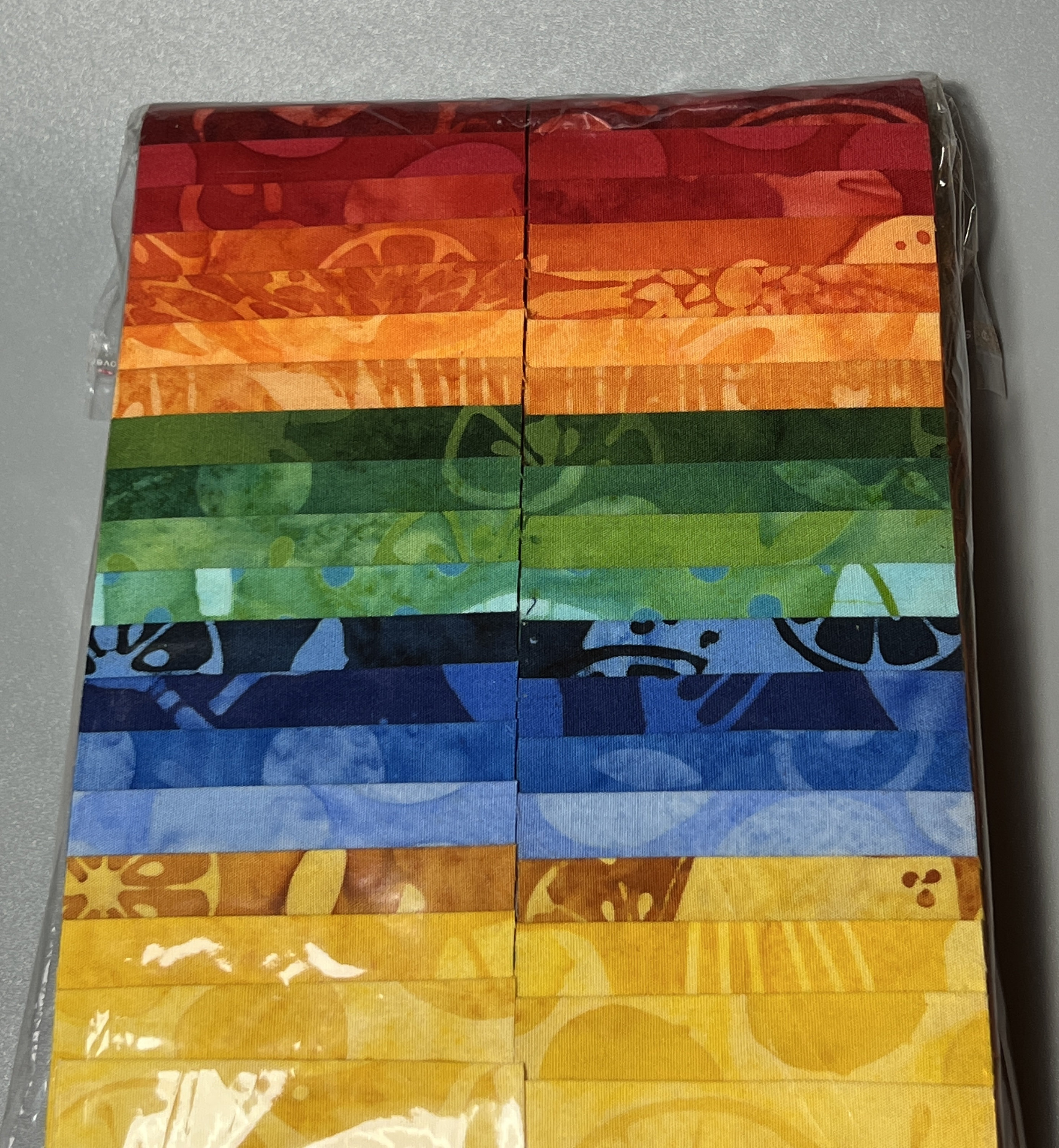 Batik Strip Pak rise and Shine Island Strips Pack by Island Batiks OOP ...